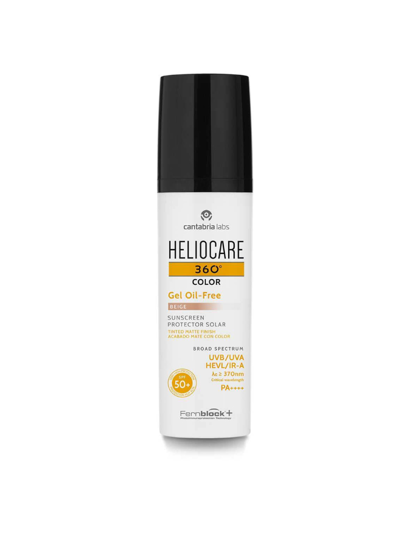 HELIOCARE 360 COL GEL Oil free BEIGE SPF50 50 ML - Skin Factory CR