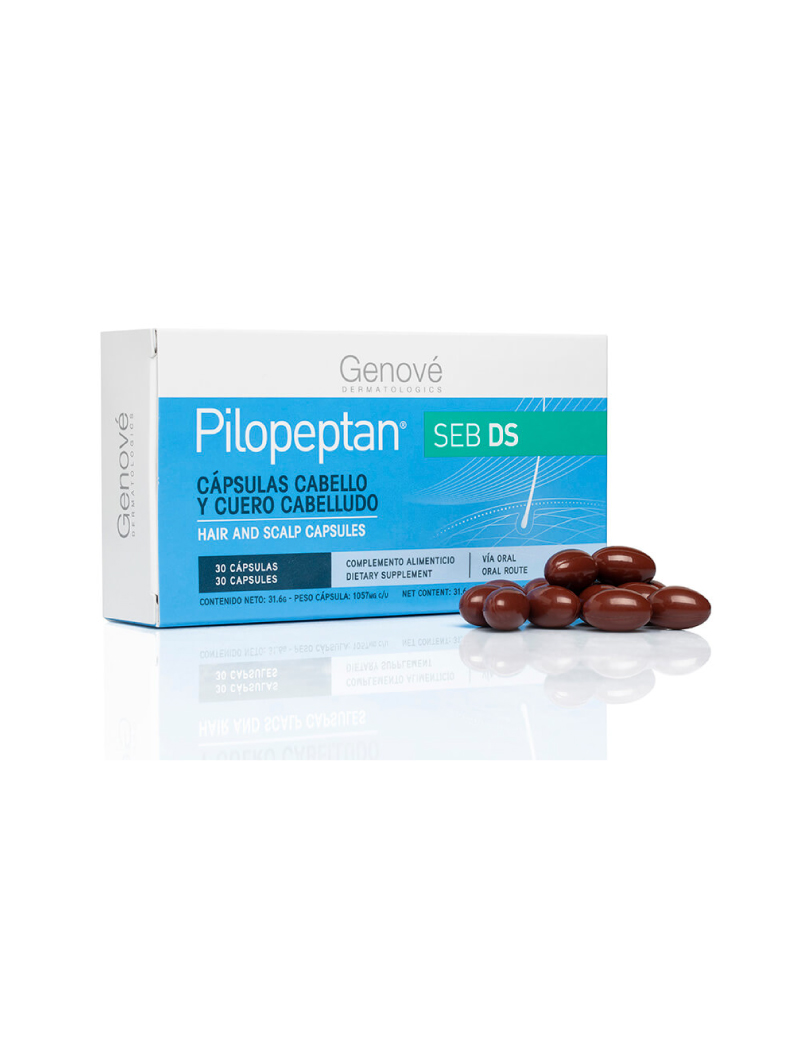 PILOPEPTAN SEB COMPRIMIDOS 30 CAP - Skin Factory CR